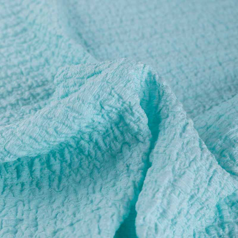 Wholesale High Shrinkage Crinkle Textured Raindrop Jacquard Fabric ...